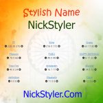 10M+ Stylish Names and Nicknames - NickStyler.Com